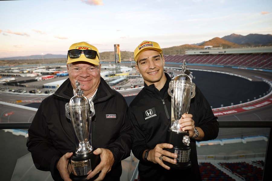 BorgWarner Awards Baby Borg Trophies to Alex Palou and Chip Ganassi for ...