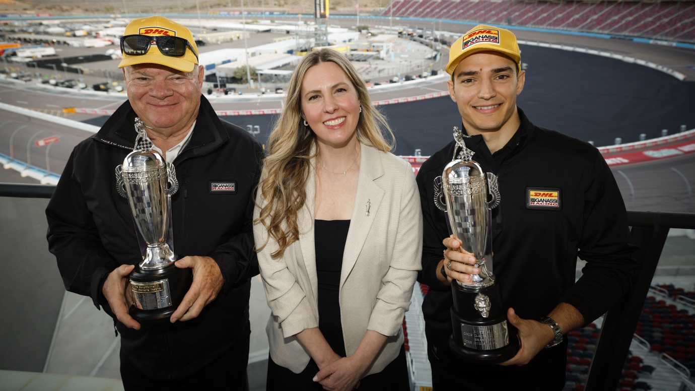 BorgWarner Awards Baby Borg Trophies to Alex Palou and Chip Ganassi for ...